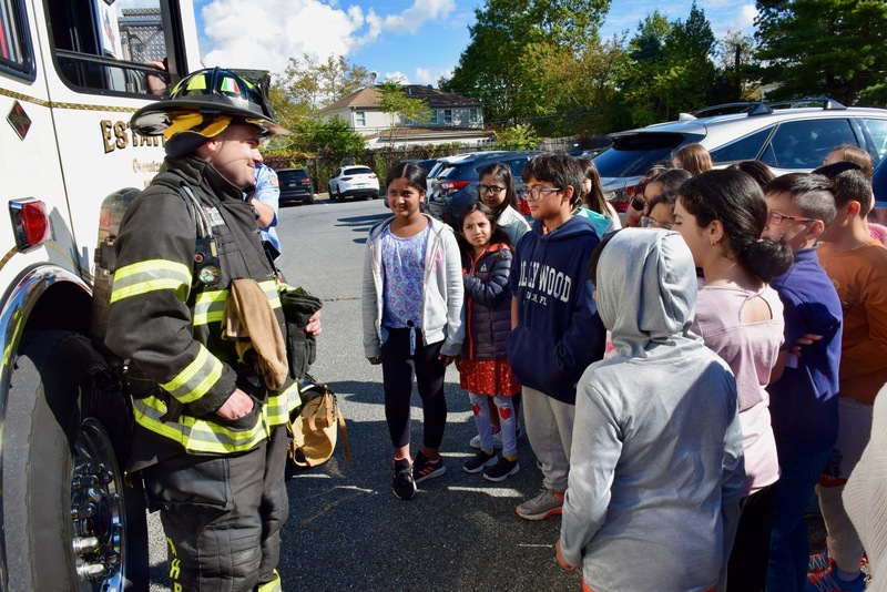Fire Department Visits Hillside Grade School | Hillside Grade School